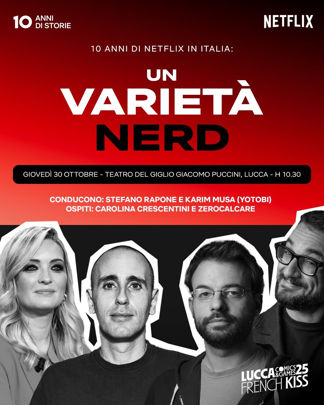 10 anni di Netflix in Italia: Un Varietà Nerd